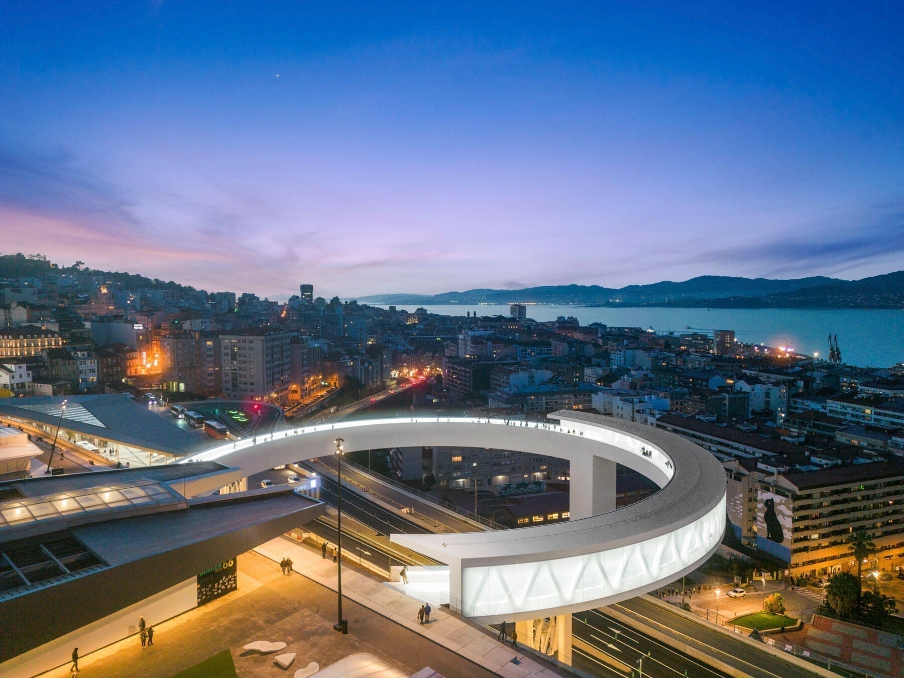 Creative Pedestrian Bridge Pedestrian Bridge By ATRIUM Will Grow Trees