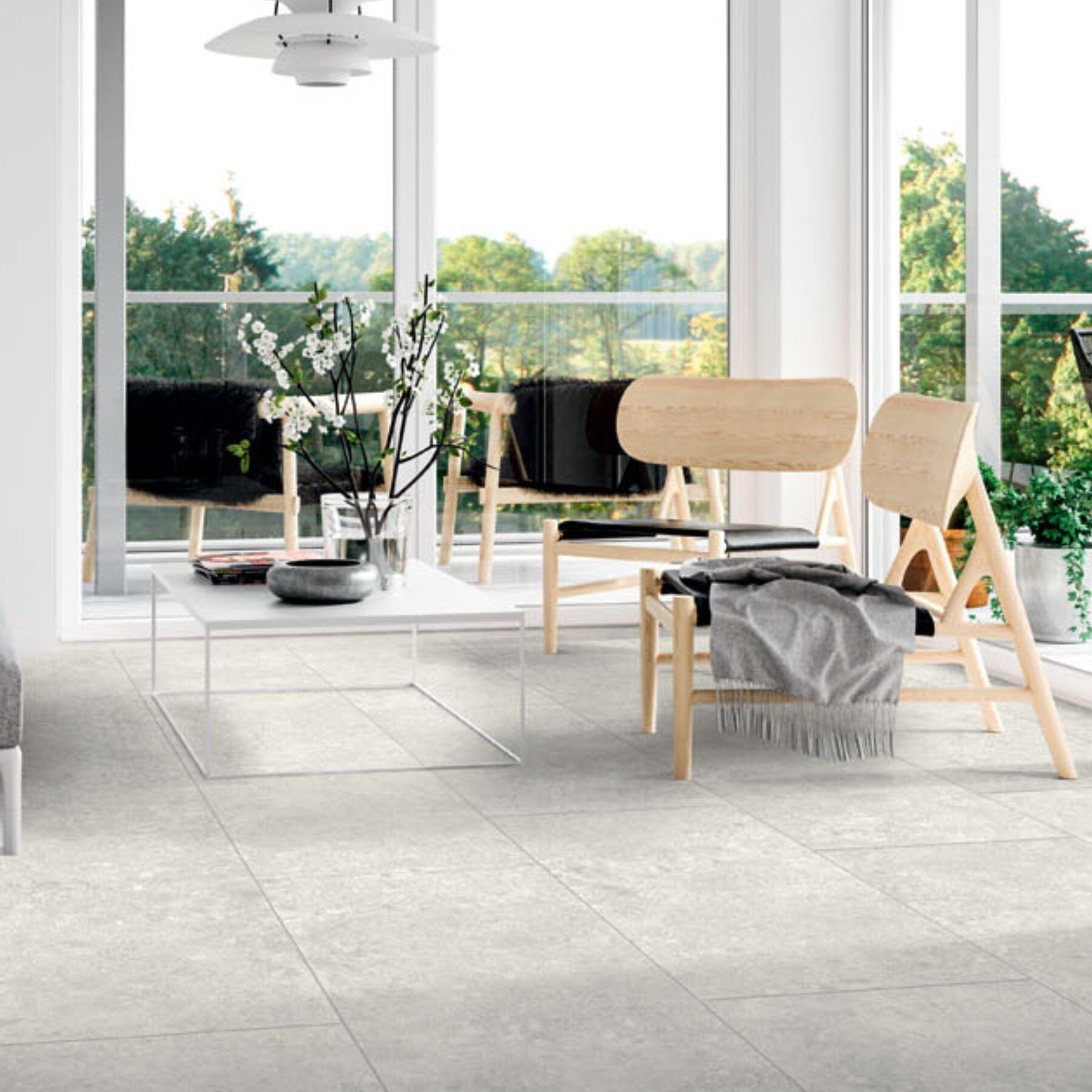 Buy Ceppo White Matt 60x120 Tile Online Today | TileStyle