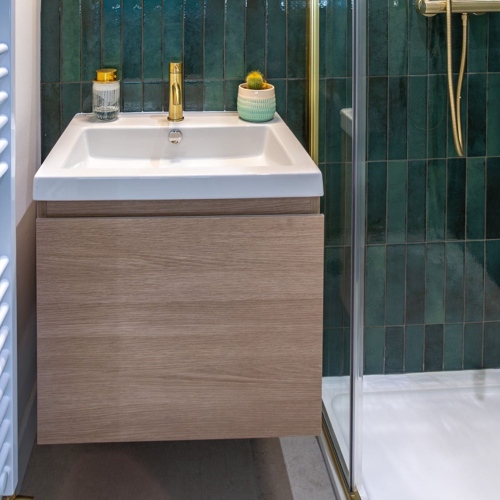 Buy SQUARE Wall Mounted Basin 60cm Basins Online Today