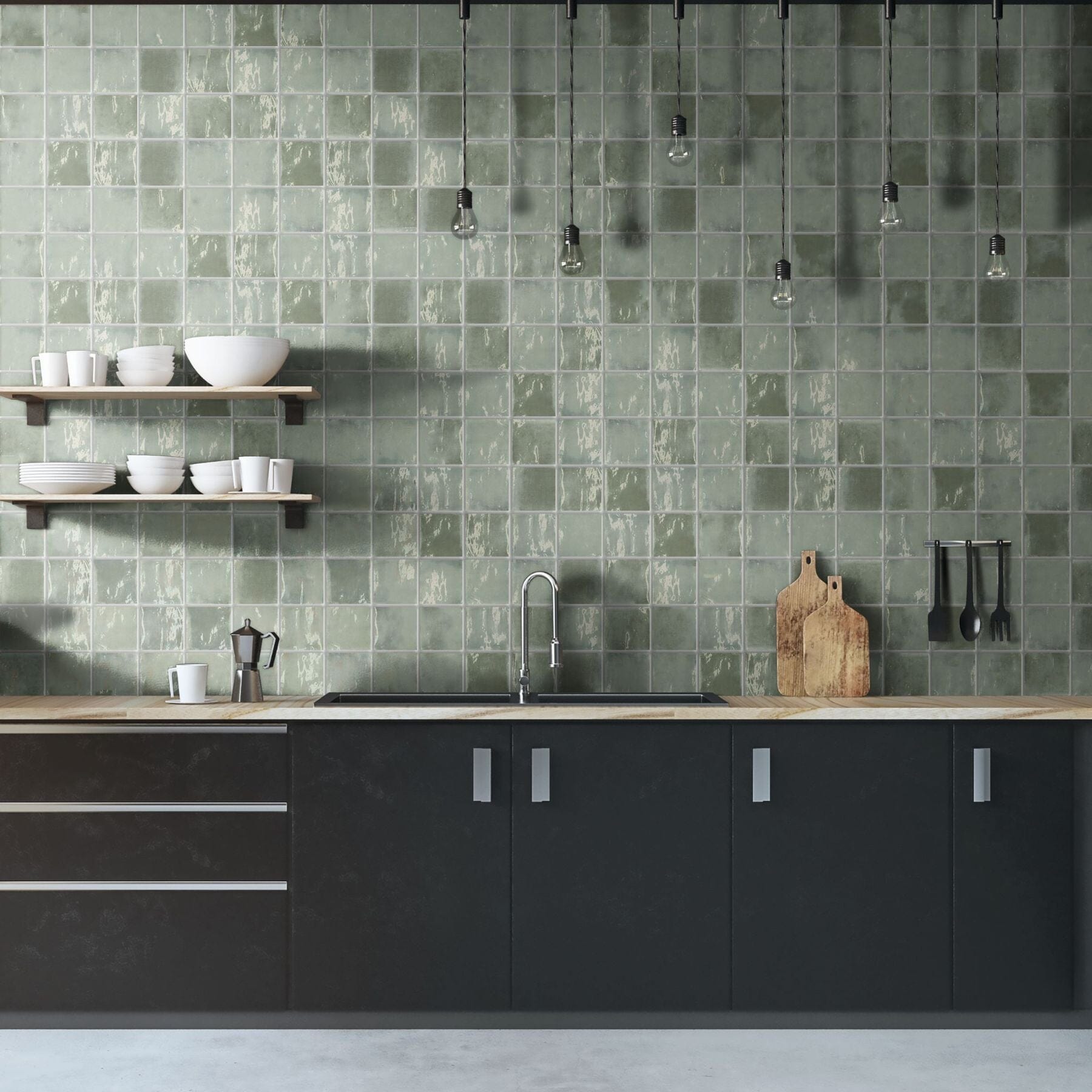 Buy TBox Eucalyptus Glossy 12.5x12.5 Tile Online Today