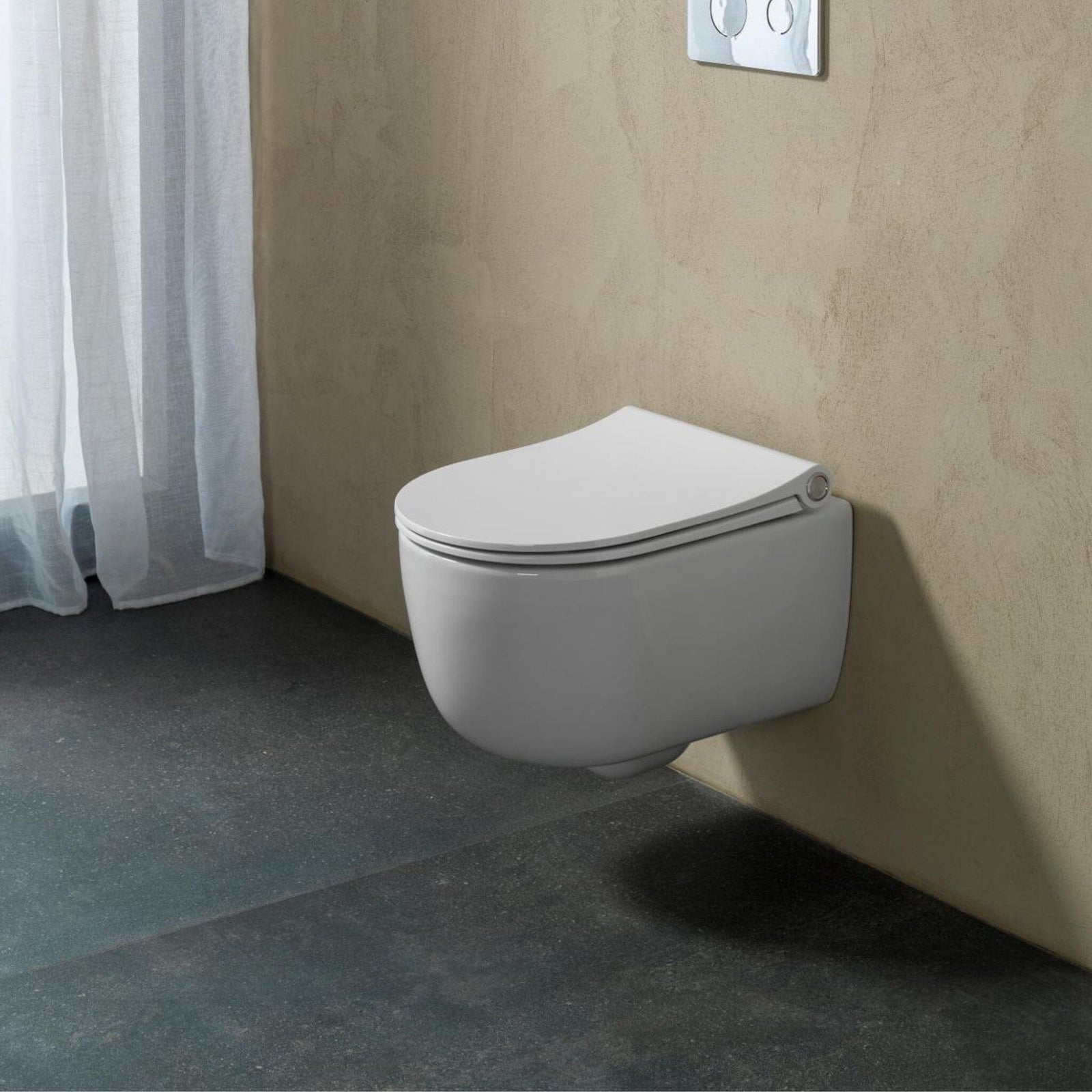 Buy ACRO COMPACT Slim Soft Close Toilet Seat 49cm Toilets Online Today