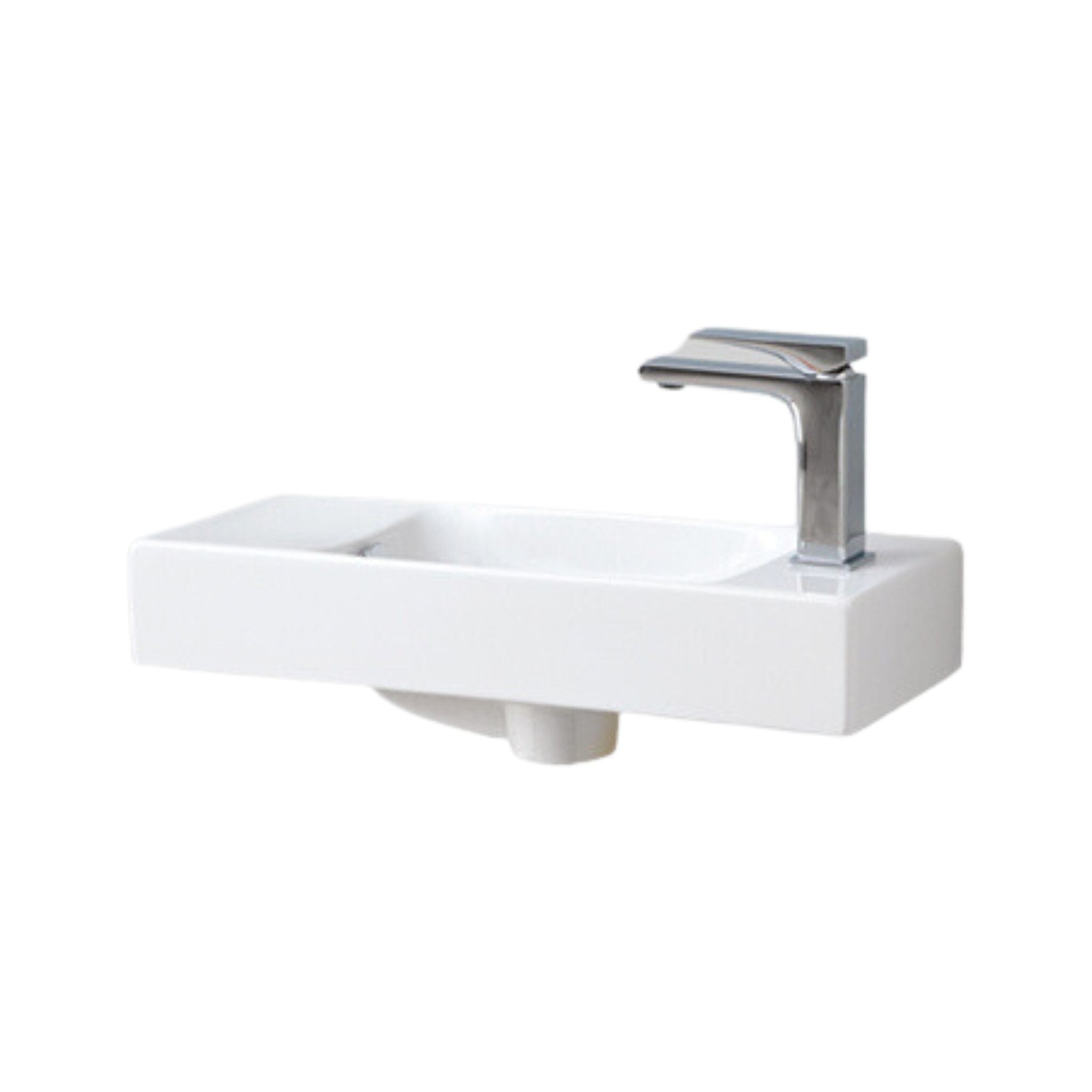 Buy BRICK Wall Mounted Basin 20x54cm Basins Online Today