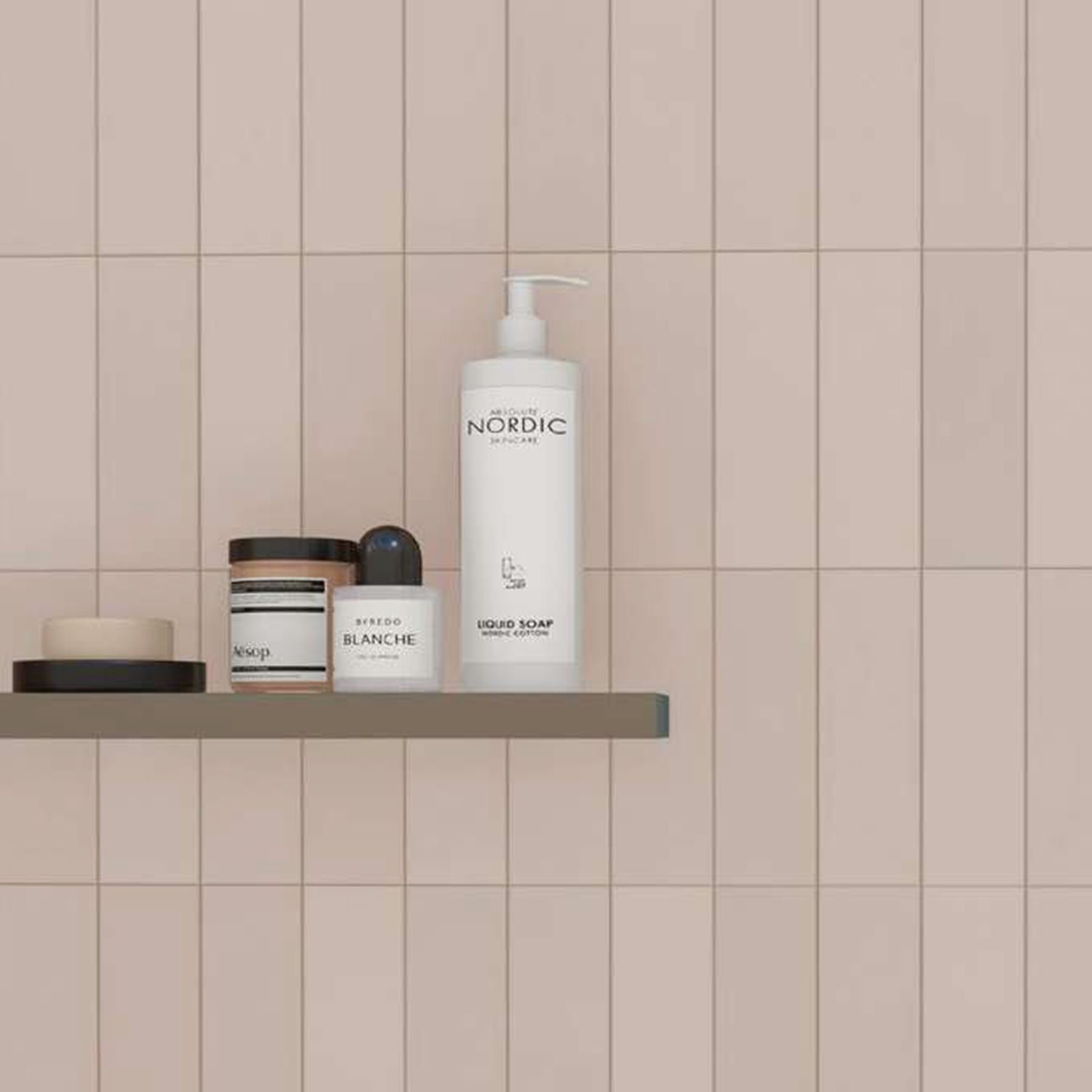 Buy 20cm x 6.5cm Chalky Nude 6.5x20 Tile Online Today