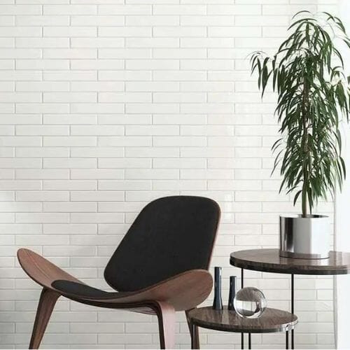 Buy 25cm x 5cm Farrow Fossil Glossy 5x25 Tile Online Today