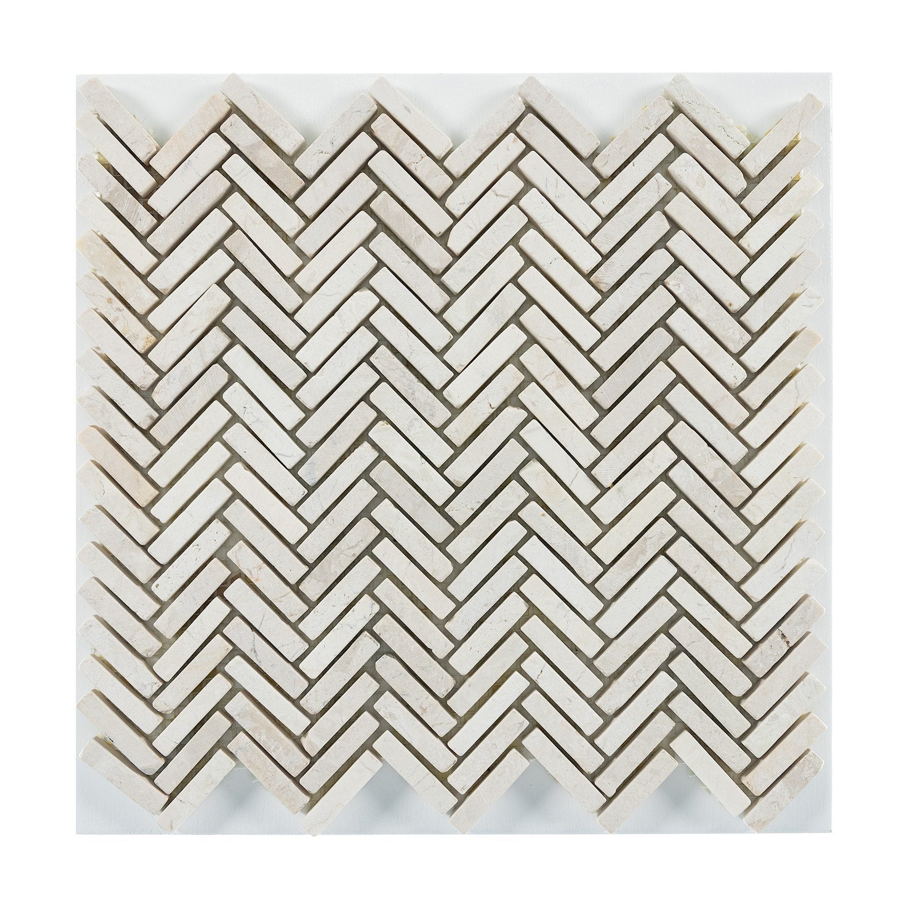 Buy 27.2cm x 29.2cm Paradise Arrow Blanco Mosaic Tile Online Today