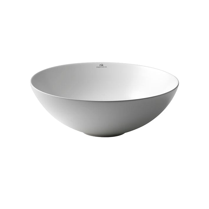 Buy SLENDER Round Countertop Basin 40cm - Matt White Basins Online Today