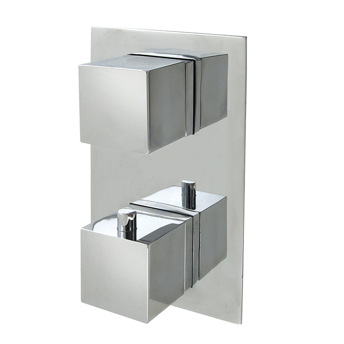 Buy SQUARE External Shower Controls - Chrome Shower Parts Online Today
