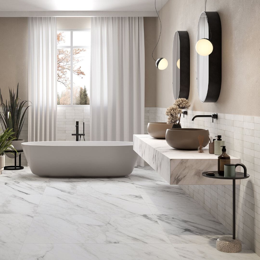 Buy Tint Blanc Matt 5.2x16 Tile Online Today | TileStyle